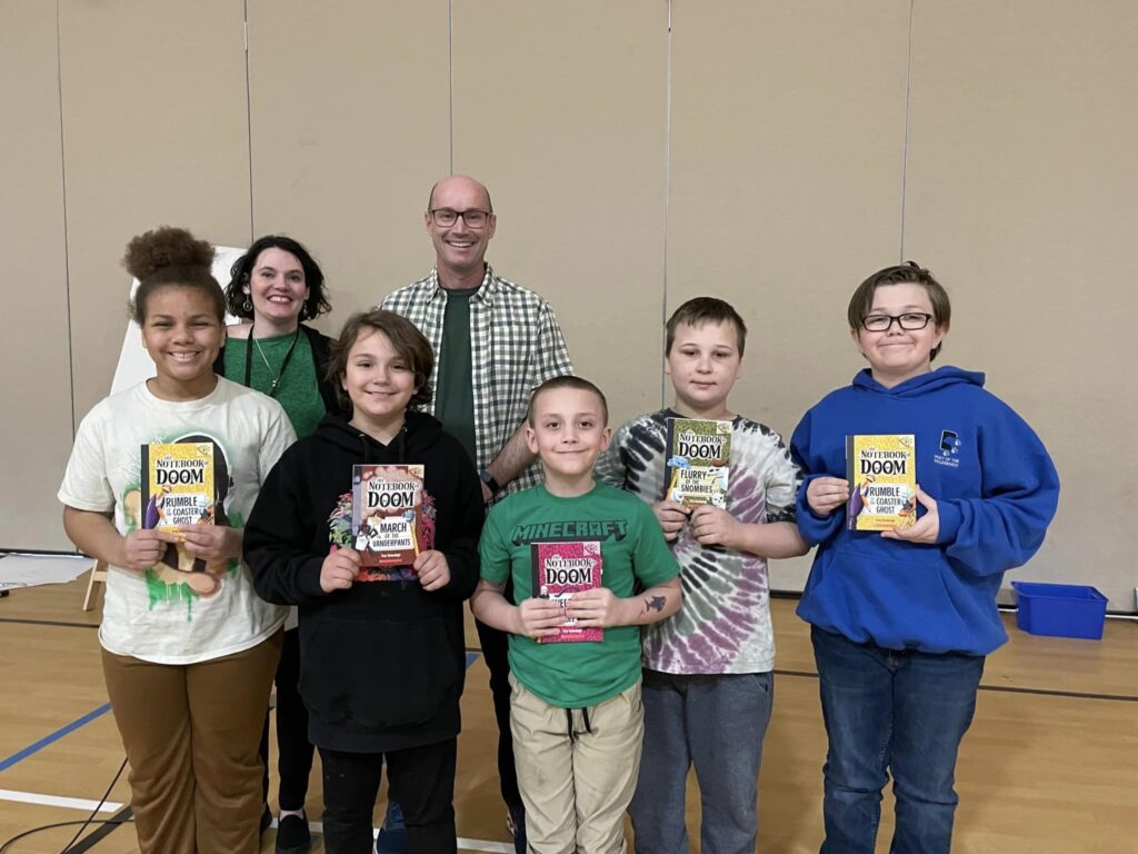 Troy Cummings Author Visit! - Benjamin Franklin